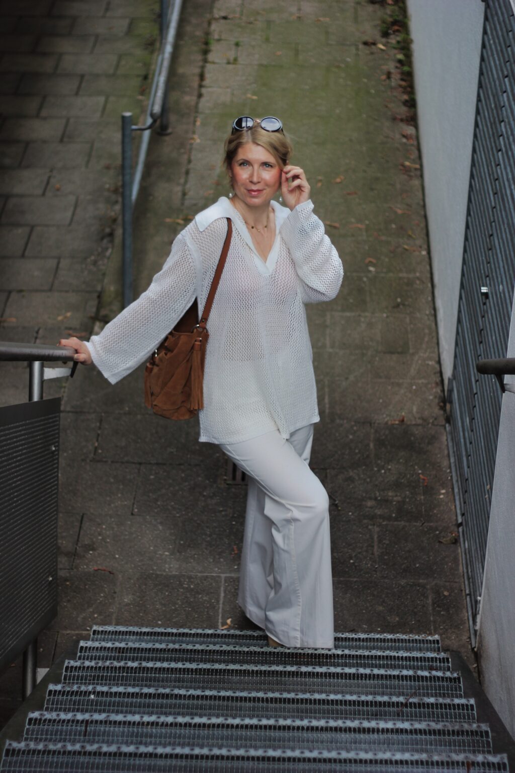 Häkelshirt kombinieren: Casual oder chic easy Übergangsstyling